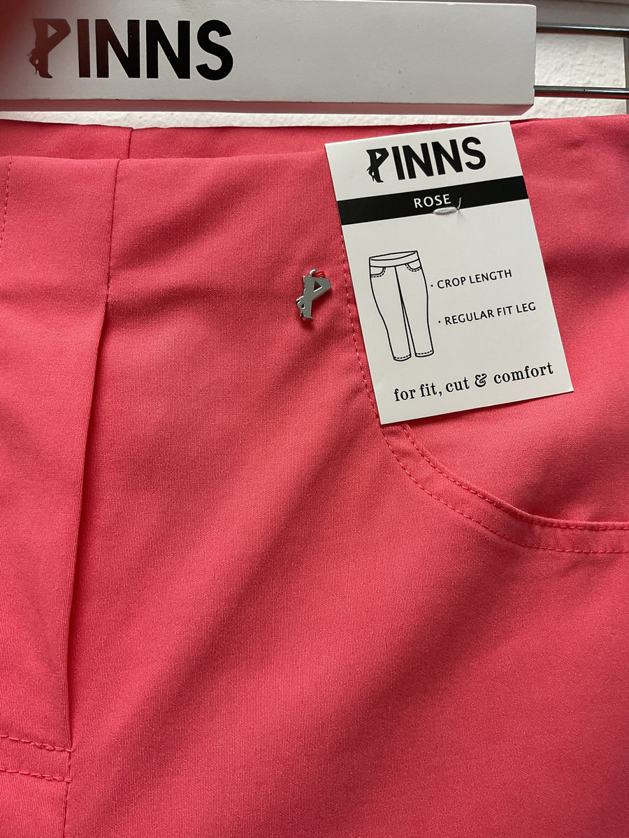 Pinns Figure Sculpting Bengaline Crop Trouser 226C Coral – Schoose